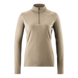 Gonso Radtrikot &raquo;Essential Jersey Longsleeve W&laquo; Damen Fahrradtrikot langarm, Midlayer Trikot cream 40 40 K&ouml;rpernahe Passform