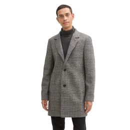 Tom Tailor Kurzmantel mit Knöpfen am Ärmelabschluss ecru black houndstooth 3XL 3XL Mantel von Tom Tailor