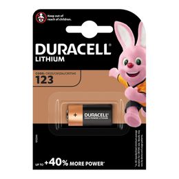 Hückmann Hückmann Batterie Lithium 3V CR123A Duracell DCR123A (Bli.1) (110281)