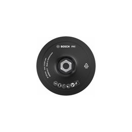 Bosch Professional Stützteller mit Klettverschluss 125 mm 12.500 U/min | für Exzenterschleifer GEX 125-1 AE oder GEX 125 AC| mit Durchmesser von 125 mm und Drehzahl von bis zu 12.500 U/min| 2608601077)