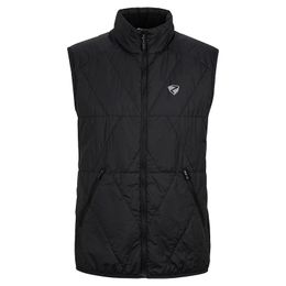 Ziener Funktionsweste &raquo;NARIO-Z vest man&laquo; black 60 60 wasser- und windabweisend dank WEATHERSHIELD