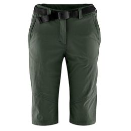 Maier Sports Funktionsshorts »Lawa« Damen Shorts, kurze Wanderhose, Outdoorhose mit 2 Taschen, Regular Fit olivgrün 22 - Kurzgrößen Kurzgrößen 22...