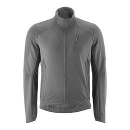Gonso Fahrradjacke »TRAIL JACKET SOFTSHELL M« Wasserabweisend, strapazierfähig, atmungsaktiv schwarz M M Körpernahe Passform