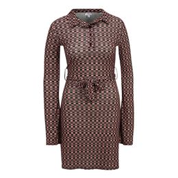 Dorothy Perkins Tall Kleid Damen Gr&ouml;&szlig;e 44 kastanienbraun / schwarz Sommerkleid