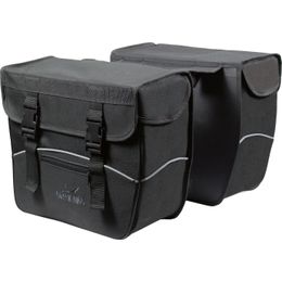 Fahrradtasche "Greenlands Doppel Tasche", schwarz, GREENLANDS BICYCLE BAGS, Taschen, B/H/T: 35cm x 31cm x 16cm, Polyester, B:35cm H:31cm T:16cm