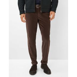 Chinohose Eurex By Brax "Style JIM", Herren, Gr. 26, Normalgr&ouml;&szlig;en, braun, Web, 98% Baumwolle, 2% Elasthan, Hosen Chinohose