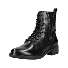 Stiefelette REGARDE LE CIEL "Regarde Le Ciel Stiefelette Leder", Damen, Gr. 37, schwarz, Leder, Schuhe Stiefelette