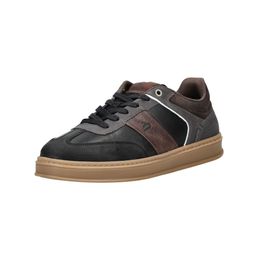 Sneaker Bullboxer "Bullboxer Sneaker Leder", Herren, Gr. 45, schwarz, braun, Leder, Schuhe Sneaker