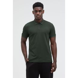 Poloshirt CMPD, Herren, Gr. M, oliv, Piqu&eacute;, Material: 95% Baumwolle, 5% Elasthan, bedruckt, regular fit normal, hoch geschlossener Ausschnitt, eingesetzt Rippb&uuml;ndchen, Shirts, mit Baumwolle