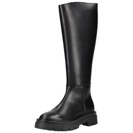 Stiefel Steve Madden "Steve Madden Stiefel Leder", Damen, Gr. 39, schwarz, Leder, Schuhe Stiefel