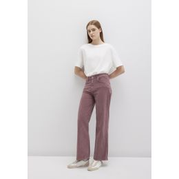 Weite Jeans Mavi "MALIBU", Damen, Gr. 29, L&auml;nge 28, twilight mauve cord, 98% Baumwolle, 2% Elasthan, weit normal, Jeans, Wide Leg Jeans