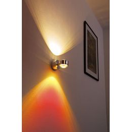 hofstein Indore Wandleuchte LED Aluminium, 2-flammig