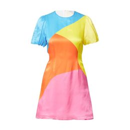 Olivia Rubin Kleid 'MATHILDE' Damen Größe 34 blau / gelb / orange / pink