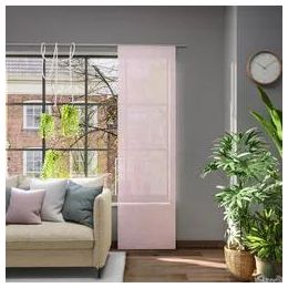 Neutex for you! Schiebegardine NEUTEX FOR YOU "Libre-ECO" Gr. 1, lila (flieder), B:60cm H:245cm, Jacquard, Polyester, Gardinen, 60 x 245 cm (B x H)