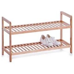 zeller Schuhregal MY HOME, beige (natur), B:70 H:40 T:26, Bambus, Regale