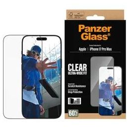 CARE BY PANZERGLASS Displayschutzglas "Ultra-Wide Fit Screen Protector", transparent, B:11,00cm H:1,30cm T:19,60mm, Displayfolien, Displayschutzfolie, Schutzfolie, Bildschirmschutz, kratz- & stoßfest