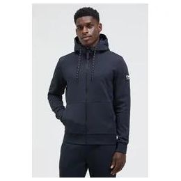 Kapuzensweatjacke CMPD, Herren, Gr. 4XL, true navy, Material: 80% Baumwolle, 15% Polyester, 5% Elasthan, unifarben, regular fit normal, eingesetzt Rippbündchen, Sweatjacken, mit Baumwolle