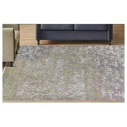 Teppich Kayoom "Milan 325", grün, B:160cm H:5mm L:230cm, Polypropylen, Teppiche, ca. 436.800 Points/qm, Kurzflorteppich, weiche Haptik, hochwertig