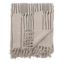 Bloomingville Plaid "Celly" in Creme - (L)160 x (B)130 cm - 31% | Decken
