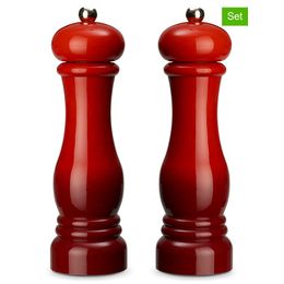 ECHTWERK 2tlg. Set: Salz- & Pfefferm&uuml;hle in Rot - (H)21 x &Oslash; 6 cm - 31% | Gedeckter-tisch