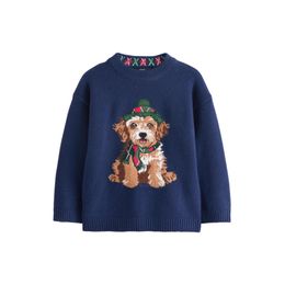 next Pullover Jungen Gr&ouml;&szlig;e 110 marine / braun / gr&uuml;n / dunkelpink