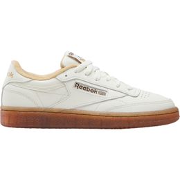 Reebok Club C 85 Sneaker Damen - beige - Gr. 38 1/2 - Leder