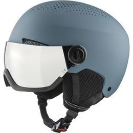 Alpina Arber Visor Q-Lite Helm - blau - Gr. 54-58
