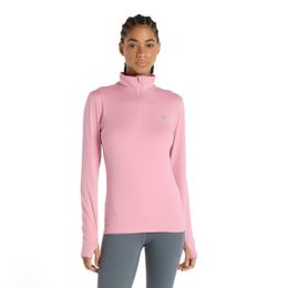 New Balance Sport Essentials Space Dye Quarter Zip Shirt Damen