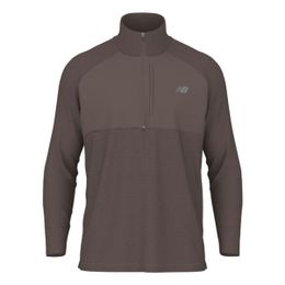 New Balance Athletics Heat Grid Half Zip Shirt Herren