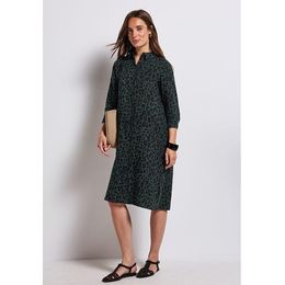 Street One Hemdkleid in Gr&uuml;n/ Dunkelblau - 45% | Gr&ouml;&szlig;e 40 | Damen-kleider