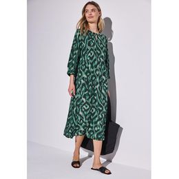 Street One Kleid in Gr&uuml;n/ Schwarz - 61% | Gr&ouml;&szlig;e 38 | Damen-kleider