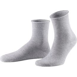 wäschepur Damen Damen-Socken grau-gemustert Größe 35-38