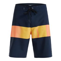 Boardshorts Quiksilver "Surfsilk Straight Leg 20"", Herren, Gr. 32M, fiery coral bloomfade, 88% Polyester, 12% Elasthan, Hosen