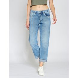 Comfort-fit-Jeans Gang "Gang Jeans Straight Fit 94THELMA", Damen, Gr. 28, Normalgrößen, blau, 99% Baumwolle, 1% Elasthan, Jeans