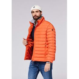 POLO SYLT Steppjacke in Orange - 61% | Gr&ouml;&szlig;e S | Herrenjacken