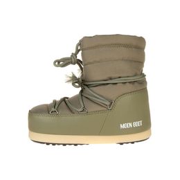 Moon Boot Winterboots "EVX LIGHT LOW NYLON" in Khaki - 52% | Gr&ouml;&szlig;e 35/36 | Damen-stiefel