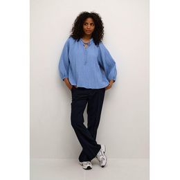 Kaffe Bluse "Lianna" in Hellblau - 53% | Gr&ouml;&szlig;e 46 | Damen-blusen