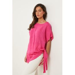 Le Monde du Lin Leinen-Tunika in Pink - 70% | Größe 40/42 | Damen-blusen