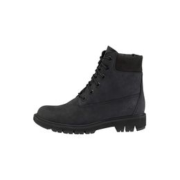 Timberland Leder-Boots "Lucia" in Schwarz - 34% | Größe 40 | Damen-stiefel