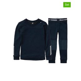 Helly Hansen 2tlg. Funktionswäsche-Set in Dunkelblau - 50% | Größe 110 | Kinder-waesche