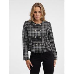 ORSAY Blazer in Schwarz/ Wei&szlig; - 58% | Gr&ouml;&szlig;e 40 | Damenjacken