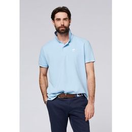POLO SYLT Poloshirt in Hellblau - 33% | Größe L | Herren-plussize