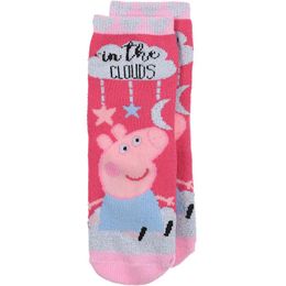 Peppa Pig Socken "Peppa Pig" in Pink - 42% | Größe 27-30 | Babysocken-strumpfhosen