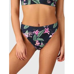 Brunotti Bikini-Hose "Flores" in Dunkelblau/ Rosa - 46% | Größe 38 | Damen-bademode