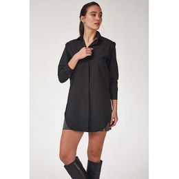 Happiness Istanbul Hemd in Schwarz - 65% | Größe 38 | Damen-blusen
