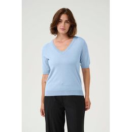 Kaffe Pullover in Hellblau - 42% | Größe L | Damen-pullover-cardigans