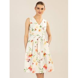 Apart Kleid in Creme/ Apricot - 67% | Größe 42 | Damen-kleider