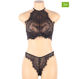 INTIMAX 2tlg. Wäsche-Set in Schwarz - 48% | Größe XXL/3XL | Damenwaesche