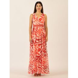 Apart Kleid in Orange/ Rot - 67% | Größe 38 | Damen-kleider