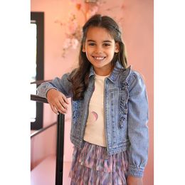 B.Nosy Jeans-Jacke "Jane" in Blau - 58% | Größe 134/140 | Kinderjacken